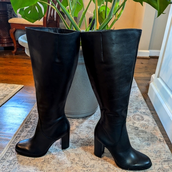 Sam Edelman | Shoes | Sam Edelman Knee High Leather Boots | Poshmark